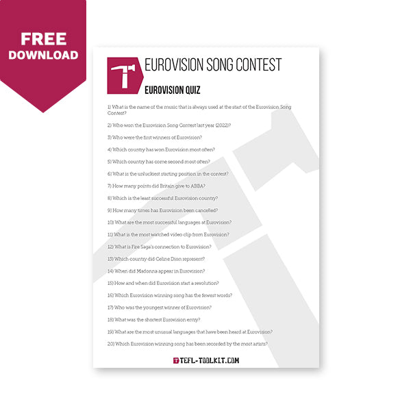 Free EFL Resources | Classroom Activities | EiA Shop