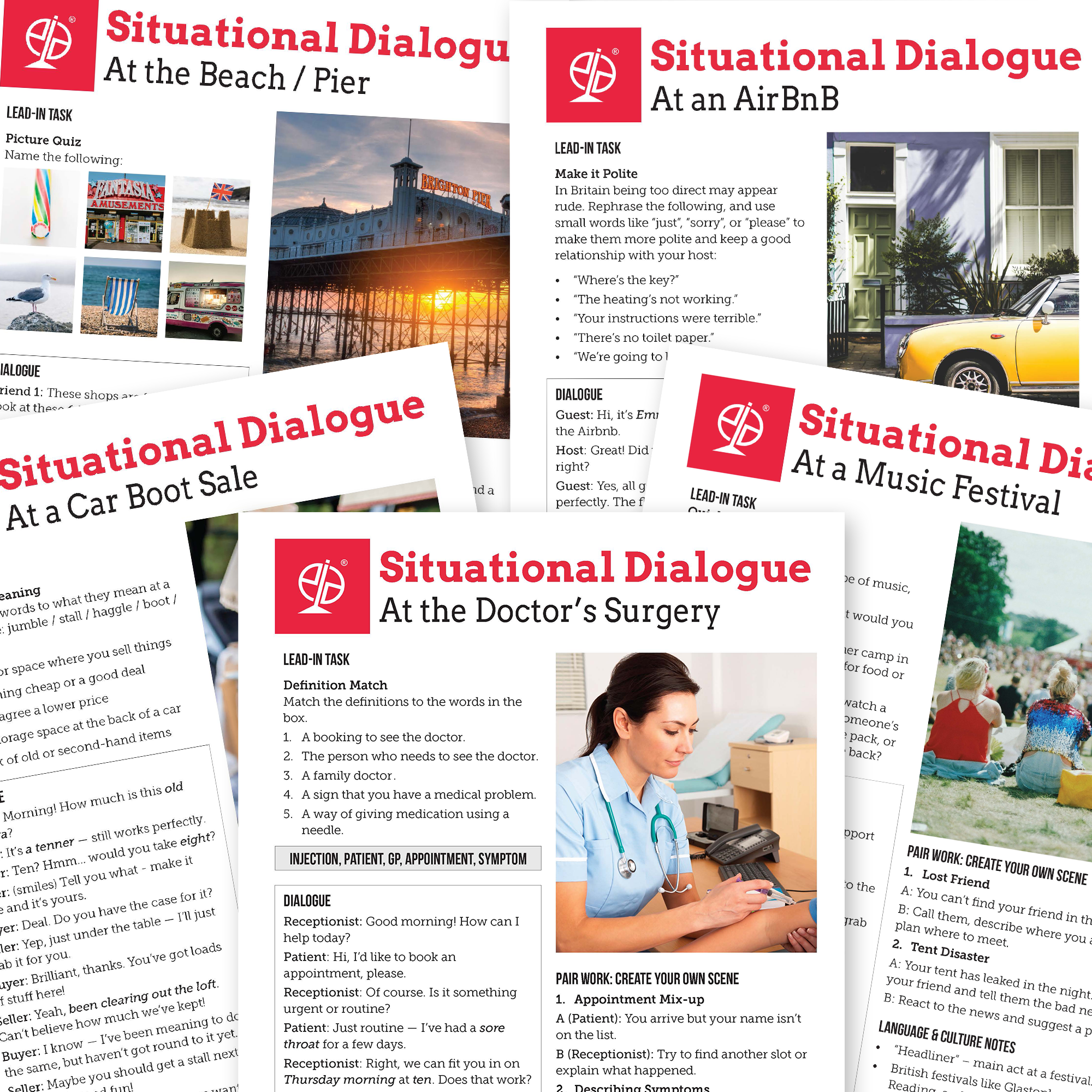 Situational Dialogues | ESL Everyday British Conversation Practice ...